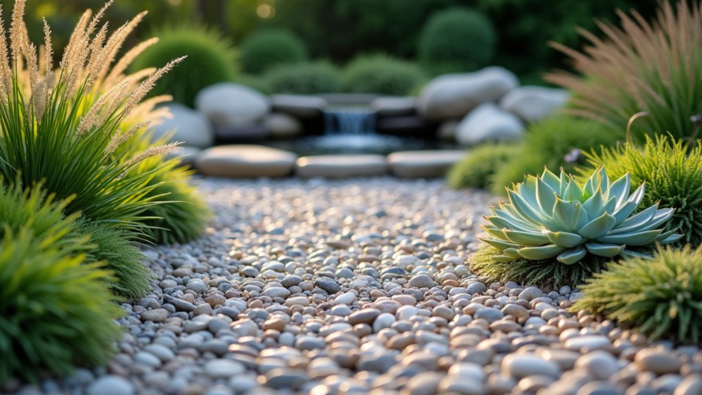 20 Smart Rock Landscaping Ideas Using Pebbles and Gravel