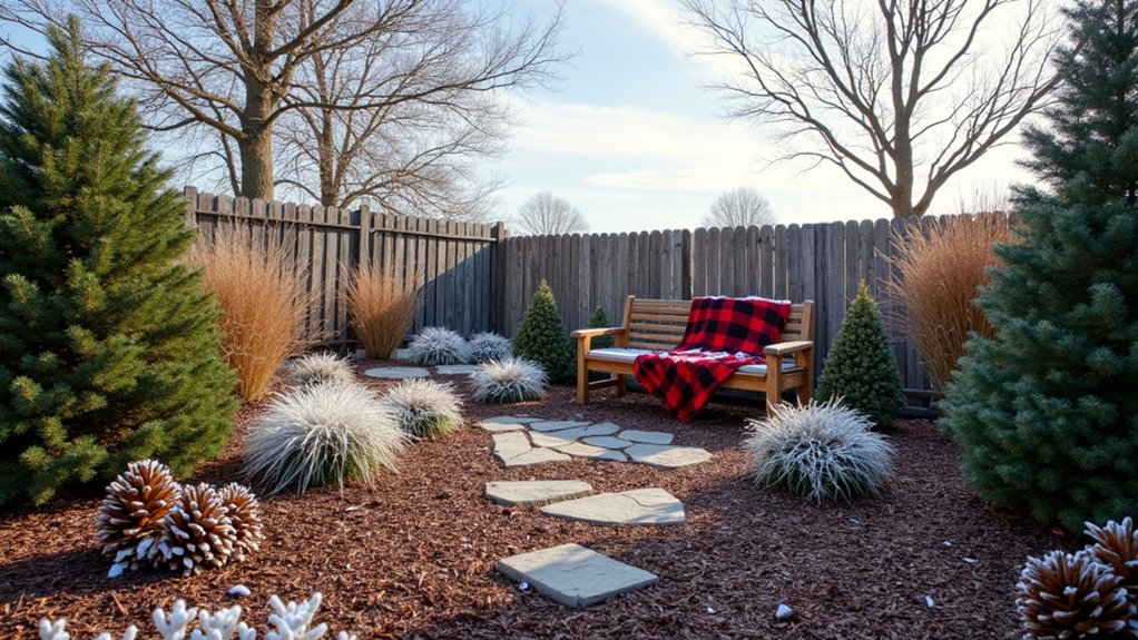 23 Inspiring Seasonal Mulch Landscaping Ideas for Winter Charm