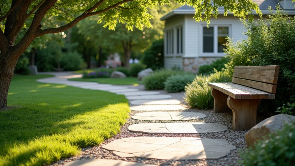 23 Minimalist River Rock Landscaping With Pavers That Create Clean Lines